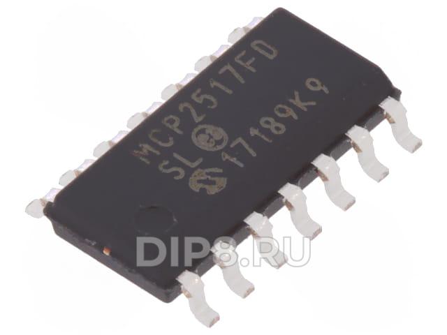 MCP2517FD-H/SL MICROCHIP | Купить, цены, характеристики