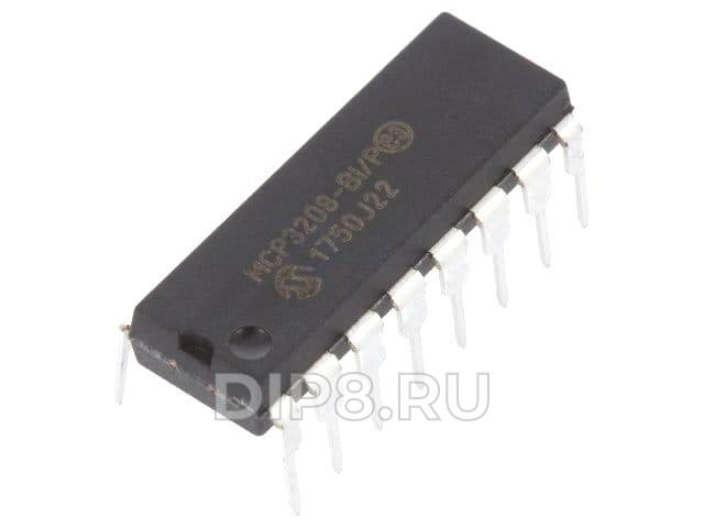MCP3208-BI/P MICROCHIP | Купить, цены, характеристики